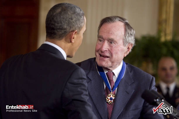 جورج بوش پدر به روایت تصویر | سایت انتخاب